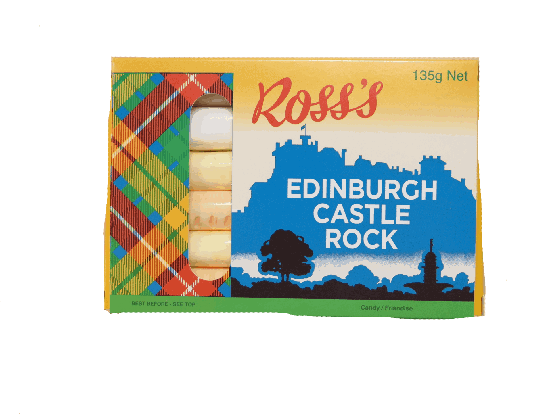 » Ross’s Edinburgh Castle Rock 6 Stick Box (1 x 135g)