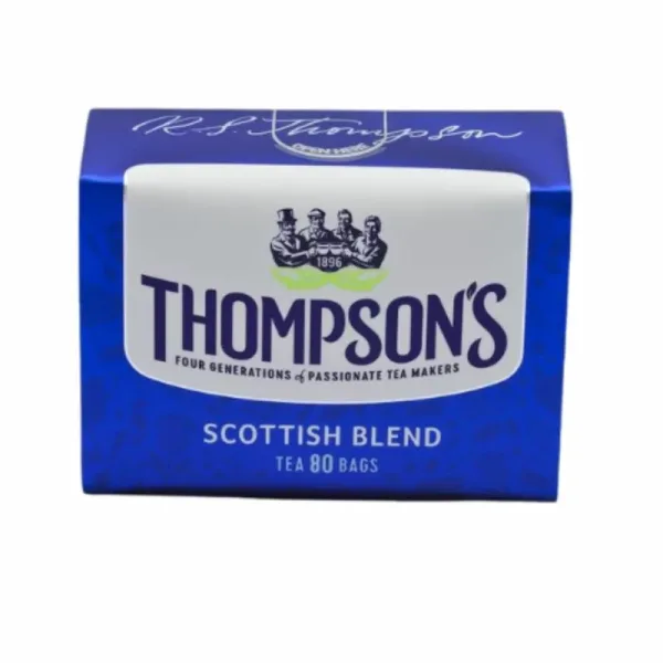 Thompson’s Scottish Blend Tea 8×80’s – Morgan Williams International Inc.