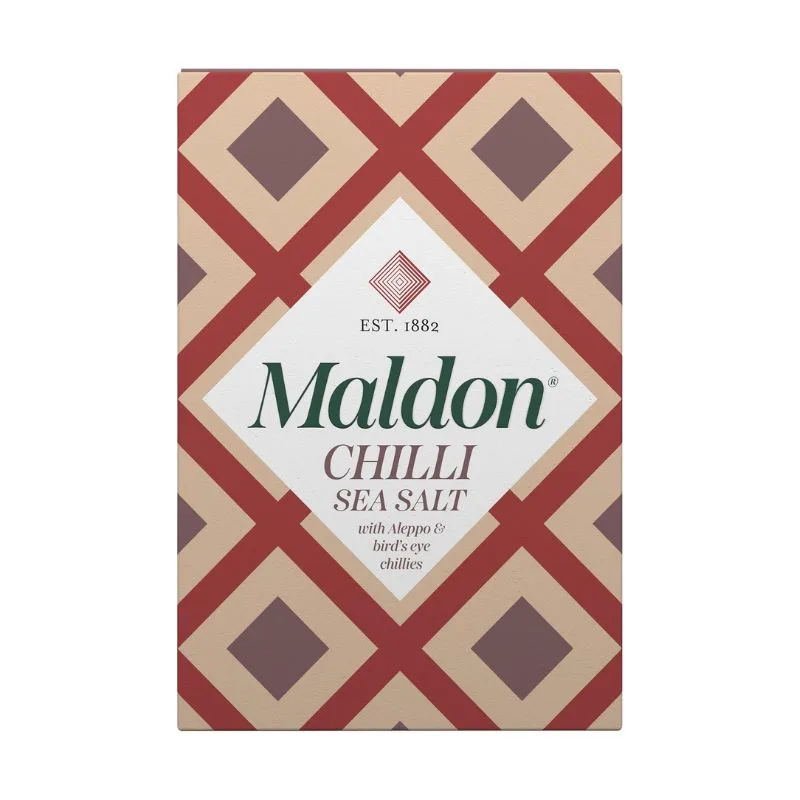 Maldon Sea Salt Chilli 12x100g - Morgan Williams International Inc.